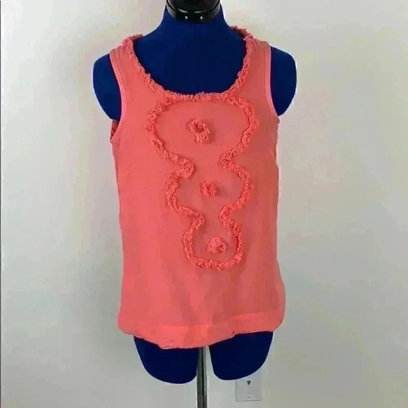 J. Crew | Tops | Jcrew Silk Blend Ruffle Tank W Side Zip Sizing Options ...